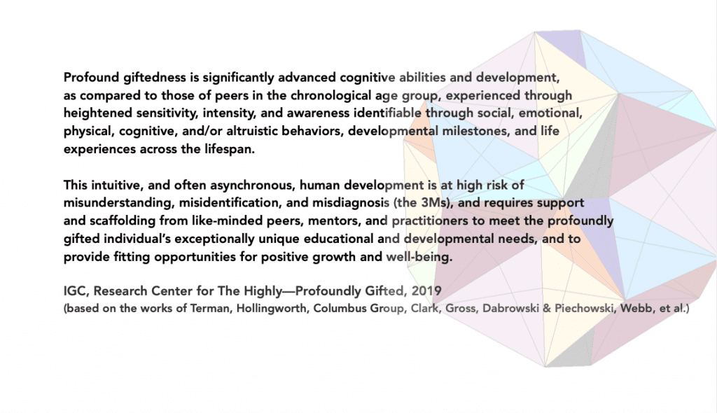 What is Profound Giftedness? – The International Gifted Consortium